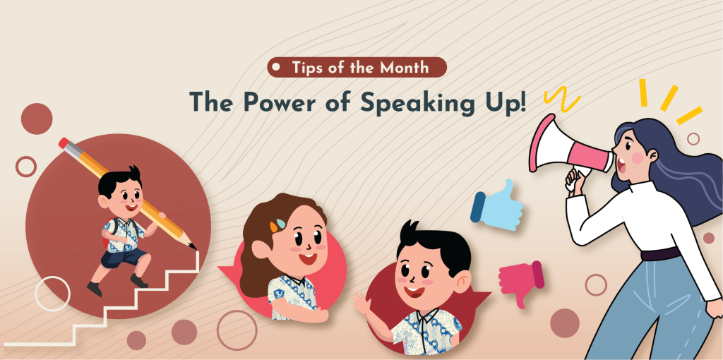 The Power of Speaking Up!