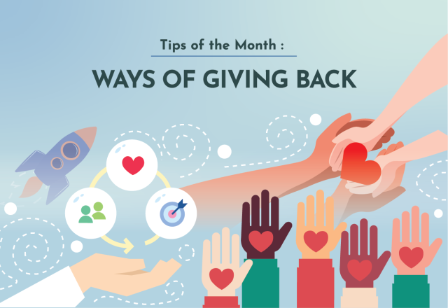Ways of Giving Back